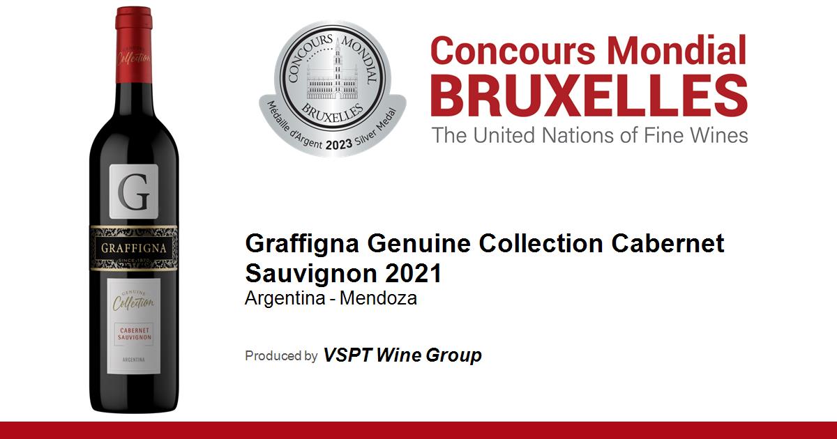 Graffigna Genuine Collection Cabernet Sauvignon 2021 • Concours Mondial ...