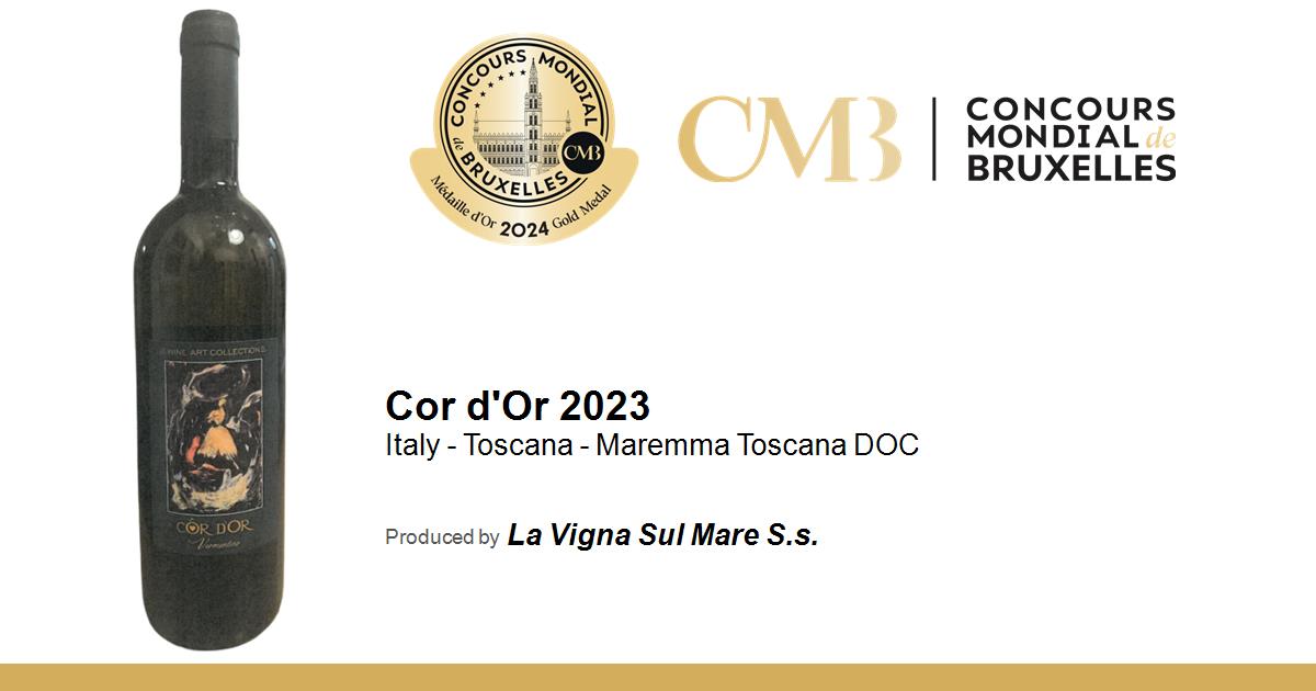 Cor d'Or 2023 • Concours Mondial de Bruxelles