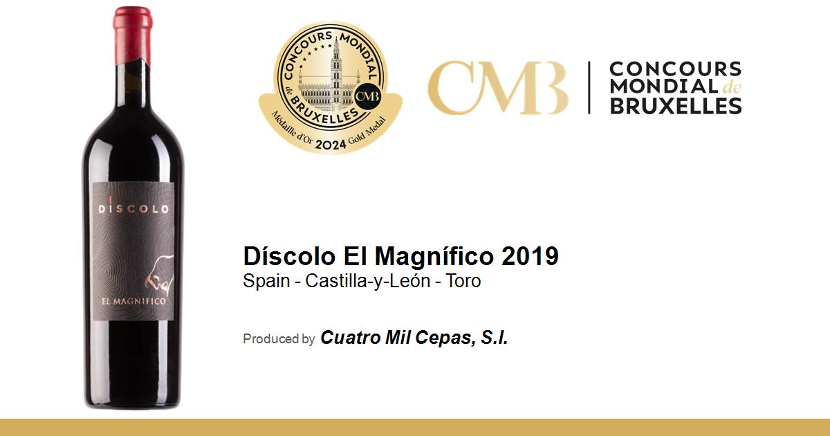 Díscolo El Magnífico 2019 • Concours Mondial de Bruxelles