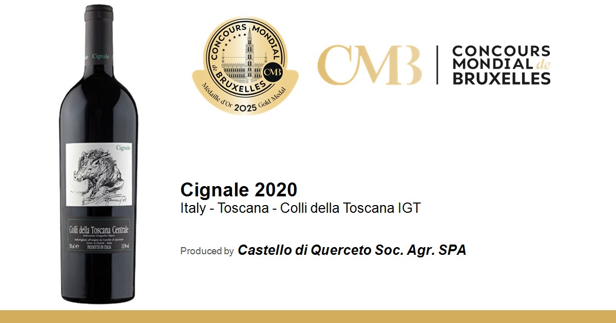 Cignale 2020 • Concours Mondial de Bruxelles