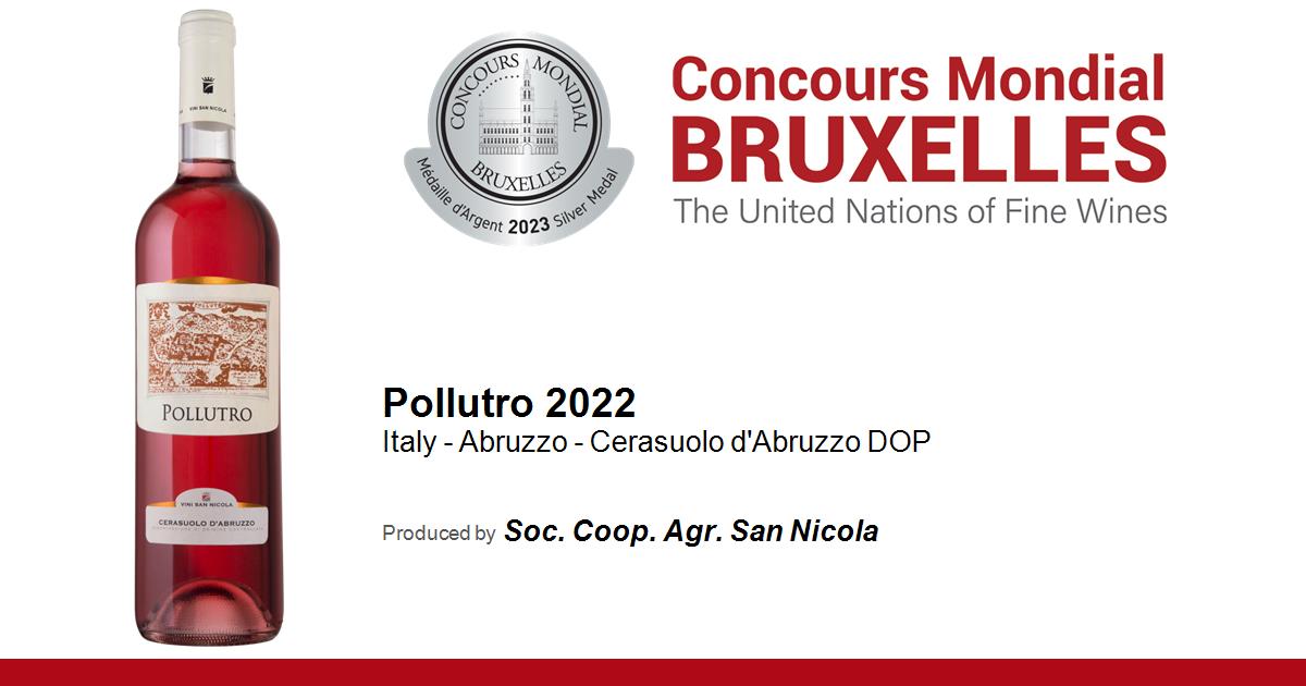 Pollutro 2022 • Concours Mondial de Bruxelles