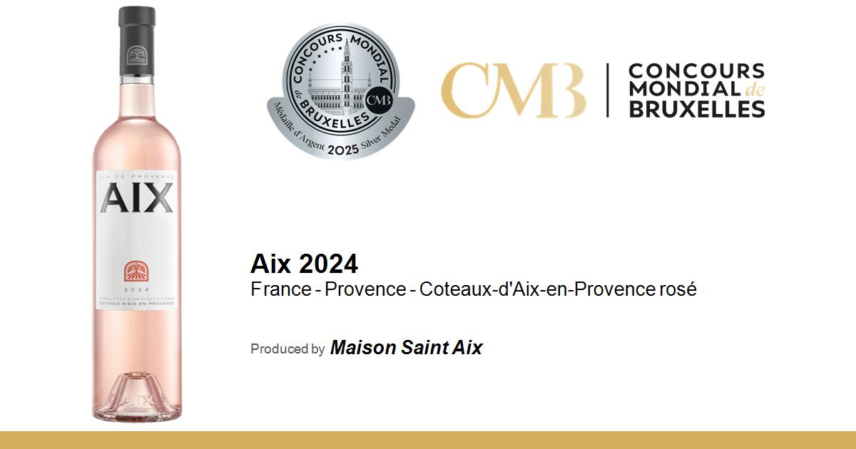 Aix 2024 • Concours Mondial de Bruxelles