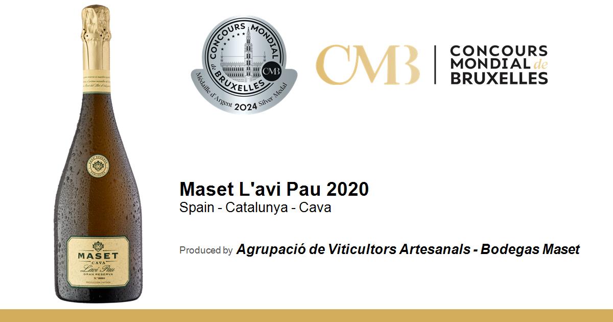 Maset L'avi Pau 2020 • Concours Mondial de Bruxelles