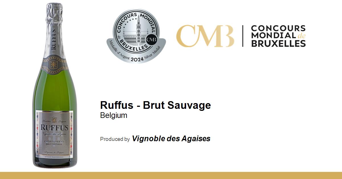 Ruffus - Brut Sauvage • Concours Mondial de Bruxelles