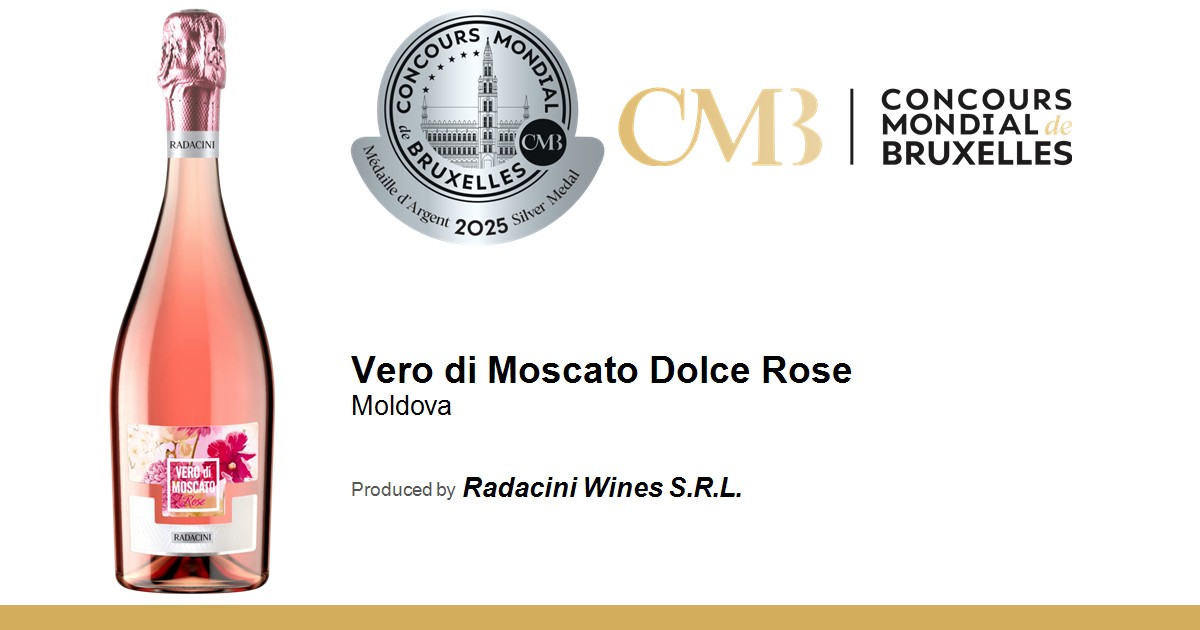 Vero di Moscato Dolce Rose • Concours Mondial de Bruxelles